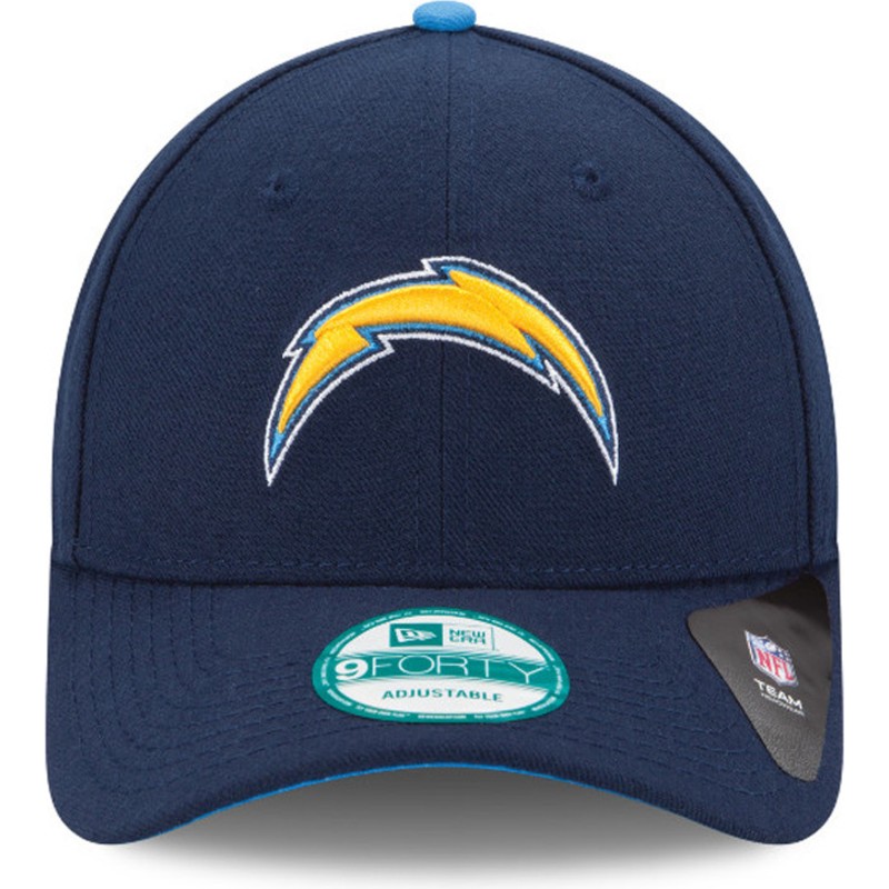 New Era Curved Brim 9FORTY The League Los Angeles Chargers NFL Navy ...